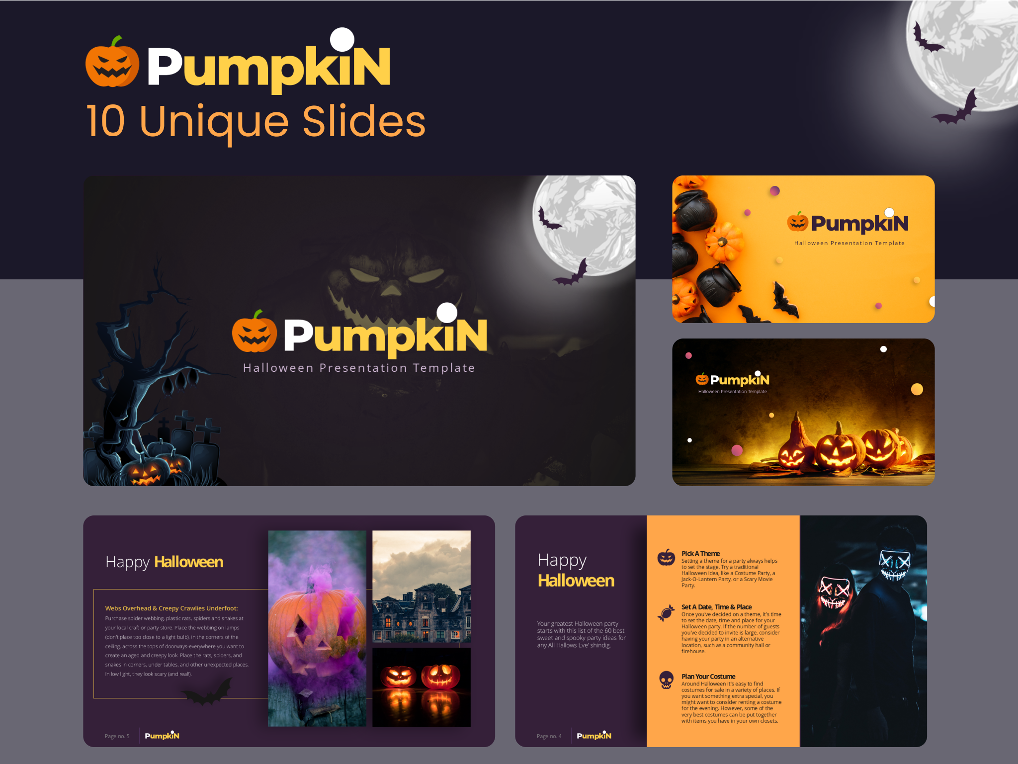Pumpkin - PowerPoint Presentation Template