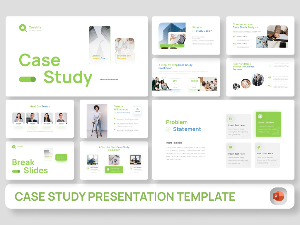 Case Study PowerPoint Template | Maatix