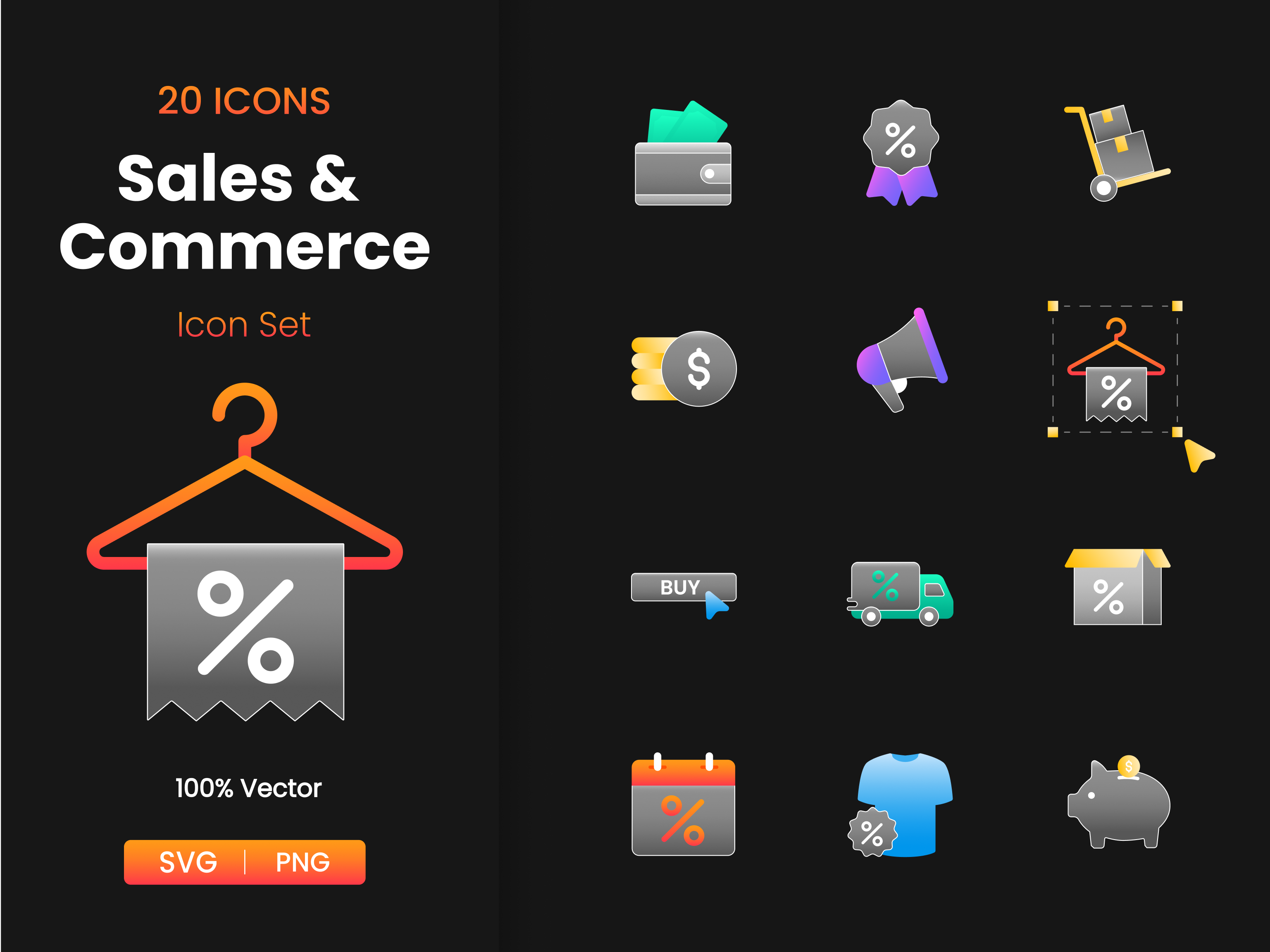 Sales icon pack | Maatix