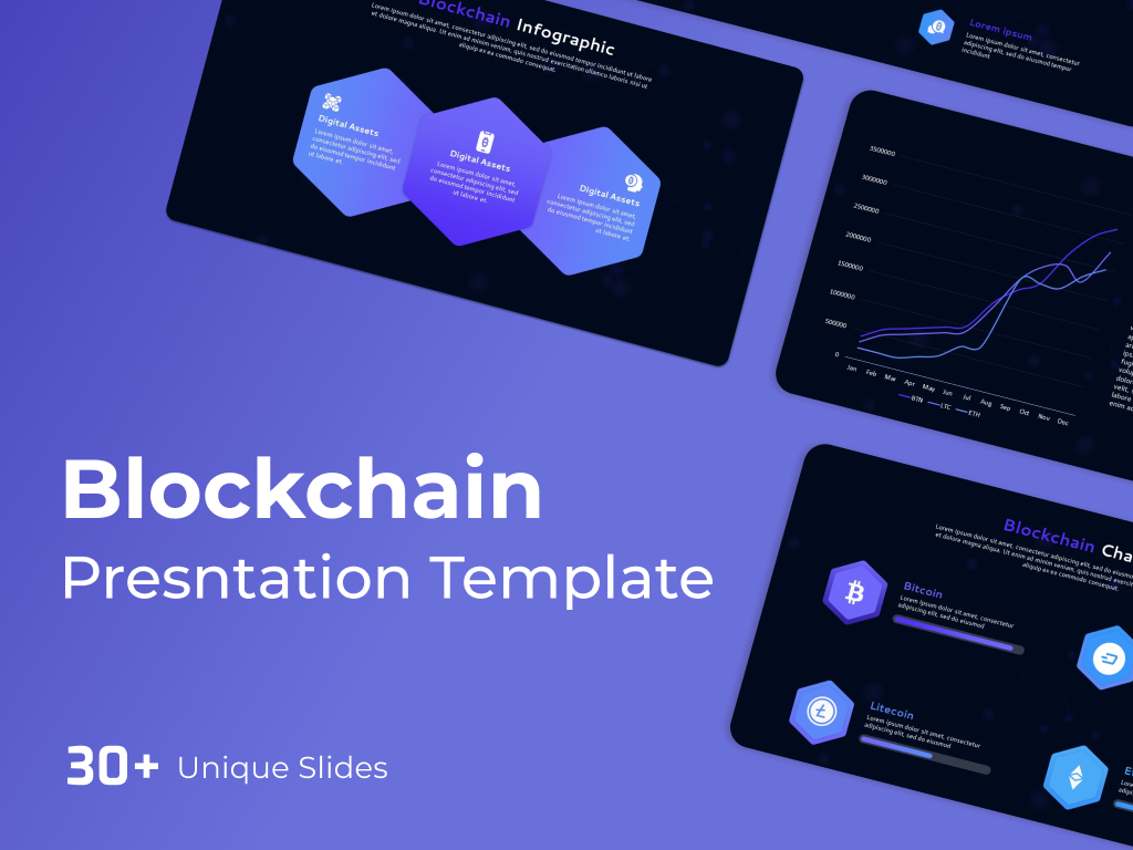 Blockchain Presentation - PPT Template | Maatix