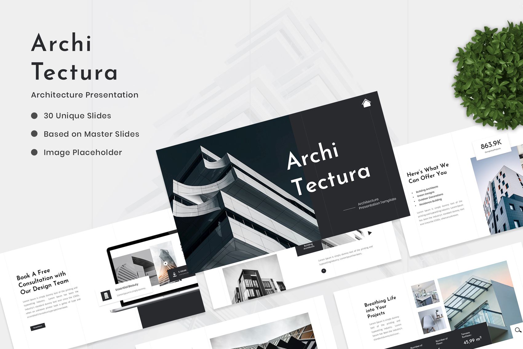 Architectura - Architecture Google Slides Template