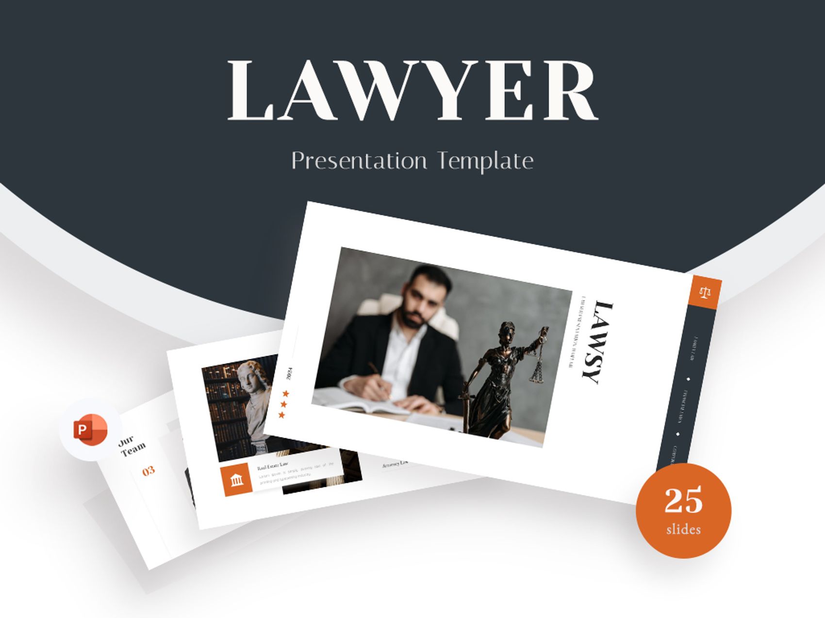 Lawsy - law presentation template | Maatix