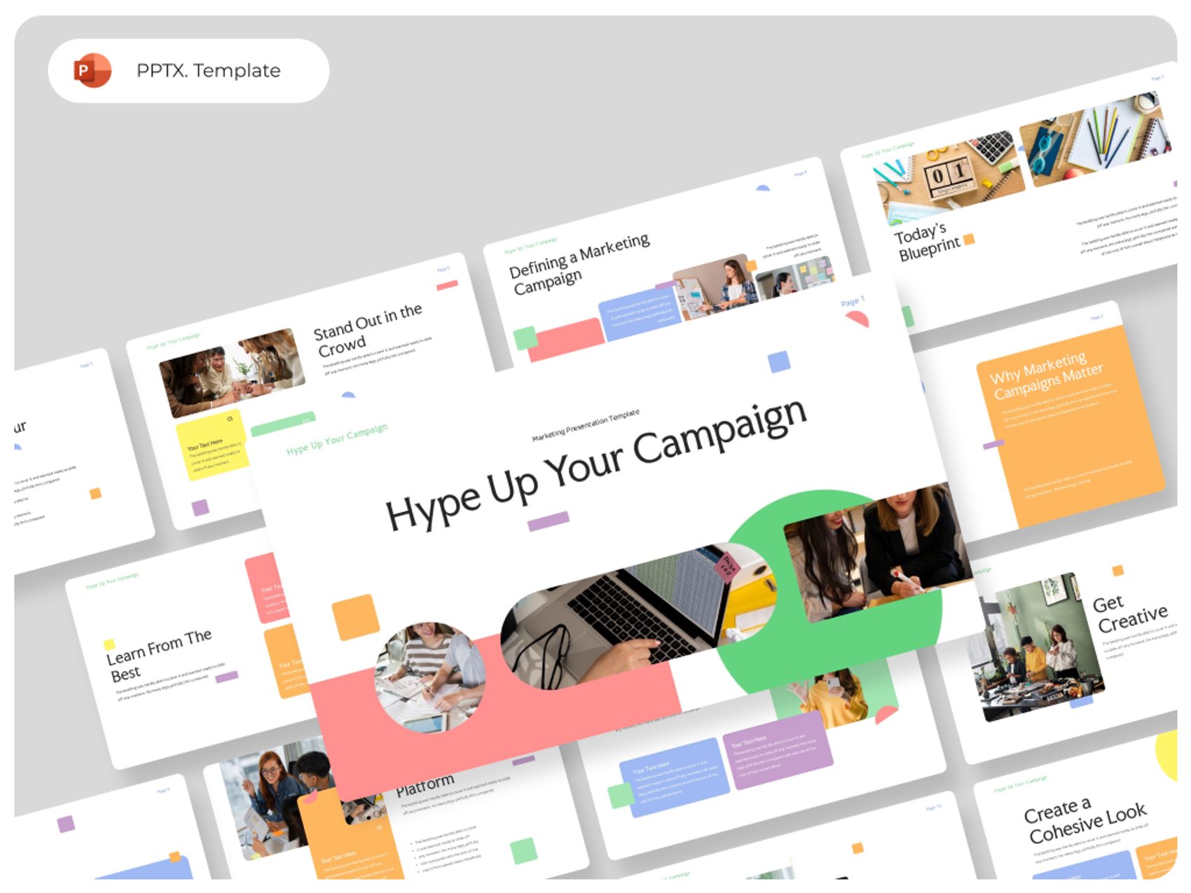 Hype PowerPoint Presentation Template | Maatix