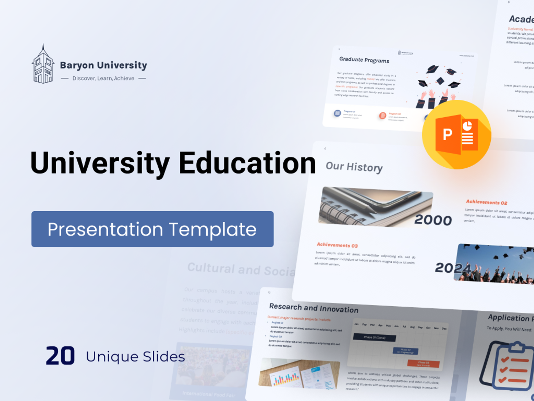 university PowerPoint templates | Maatix