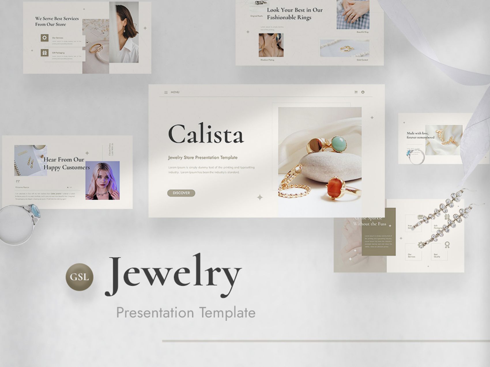 jewelry presentation template & Slides | Maatix