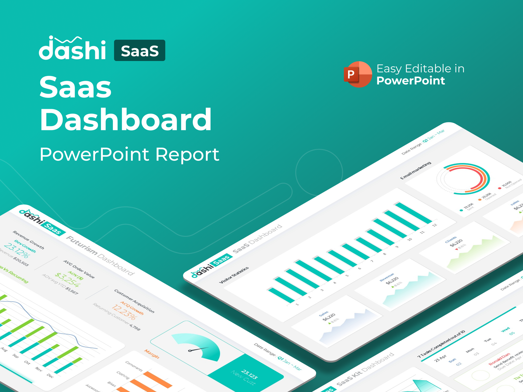 Dashi - saas dashboard template |Maatix