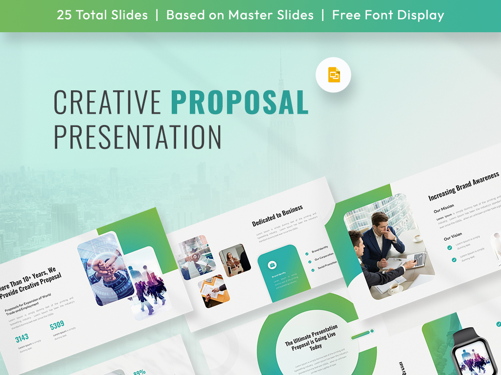 Provance - Google Slides proposal template | Maatix